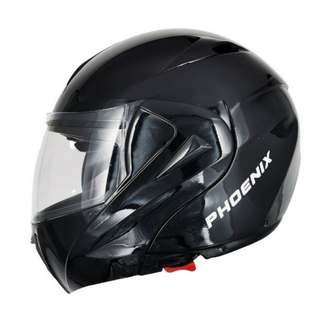Modular Phoenix S.V. Negro Brillo – Jeb's Helmets